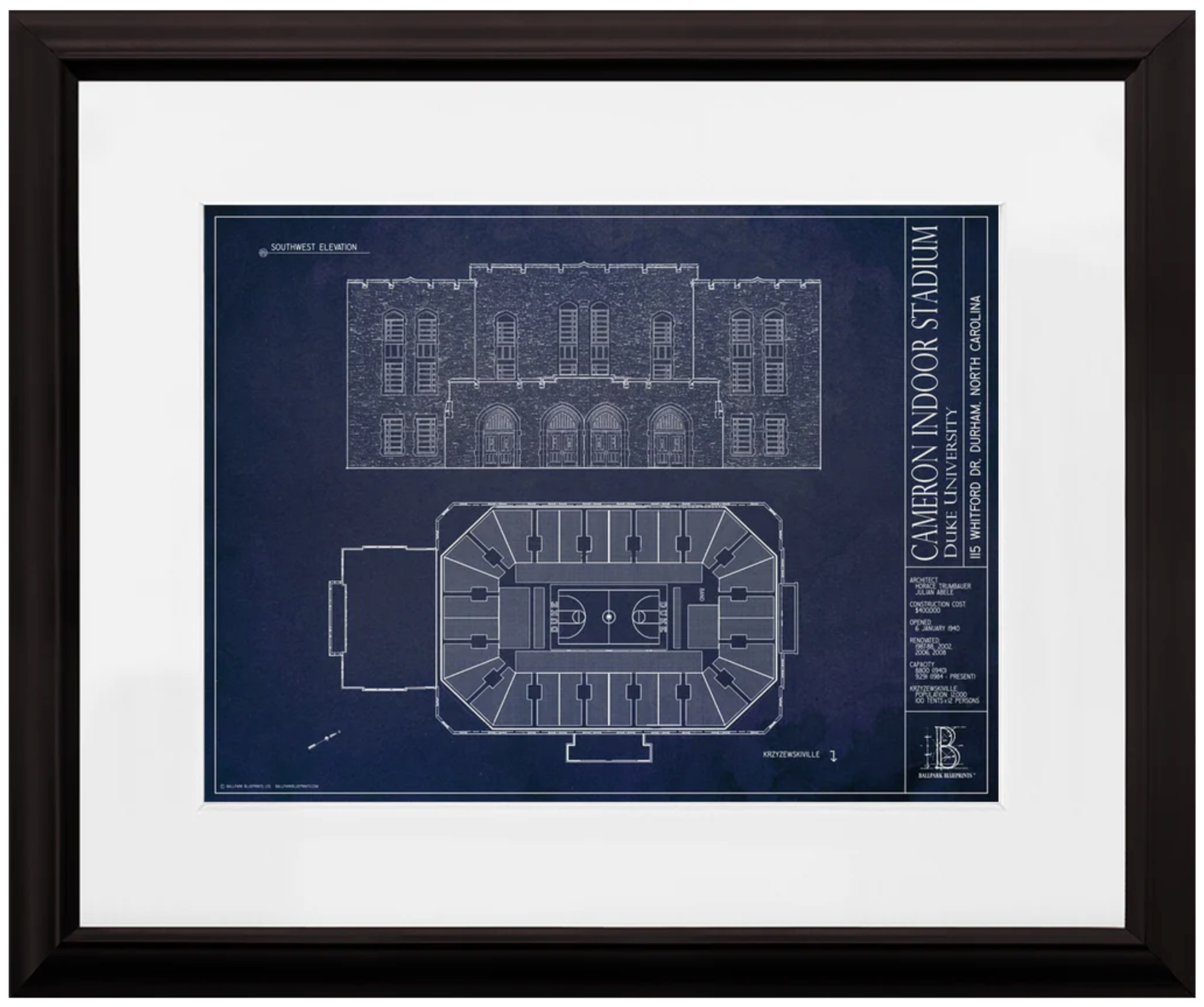 College Basketball – Ballpark Blueprints