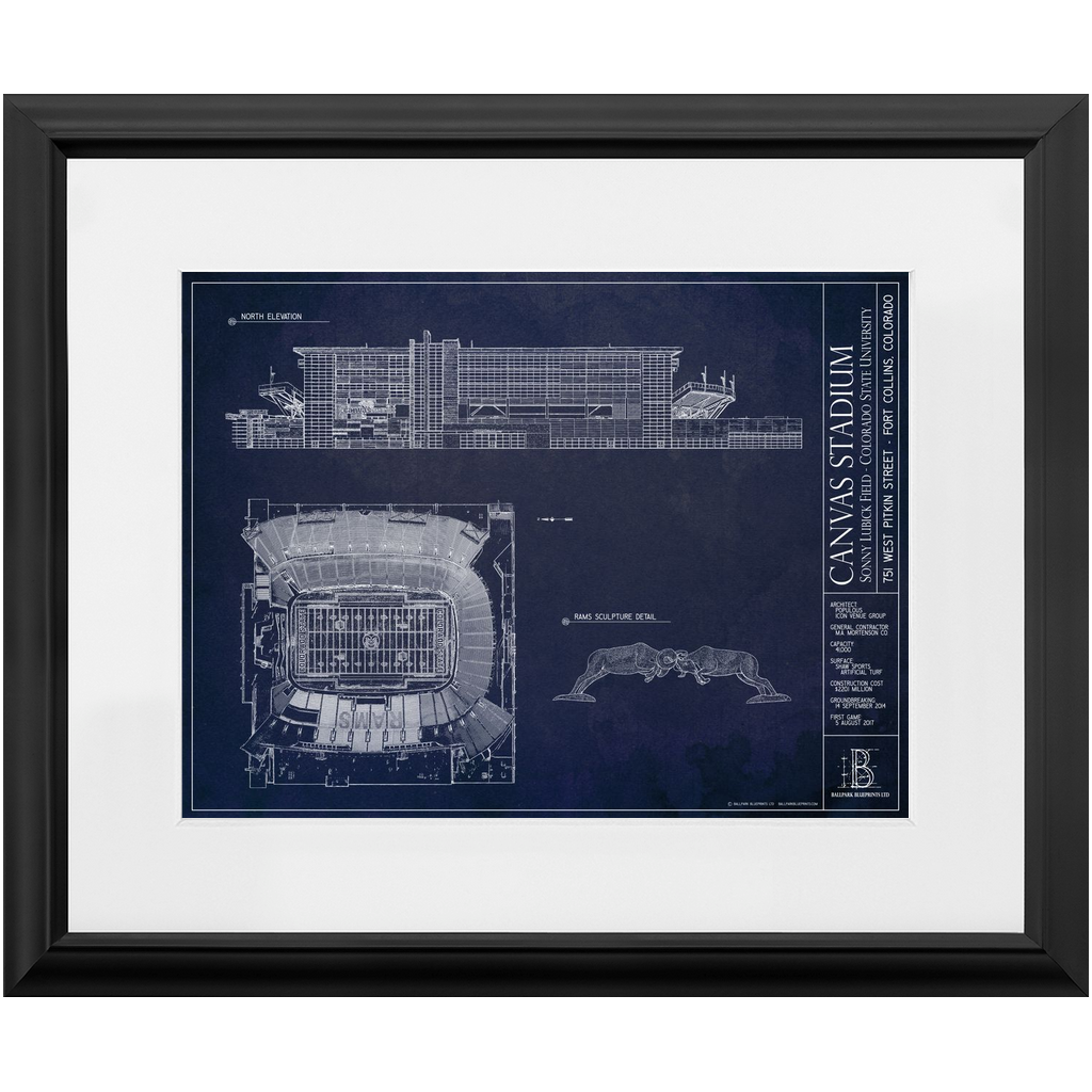Canvas Stadium Stadium | Colorado State Universirt – Ballpark Blueprints