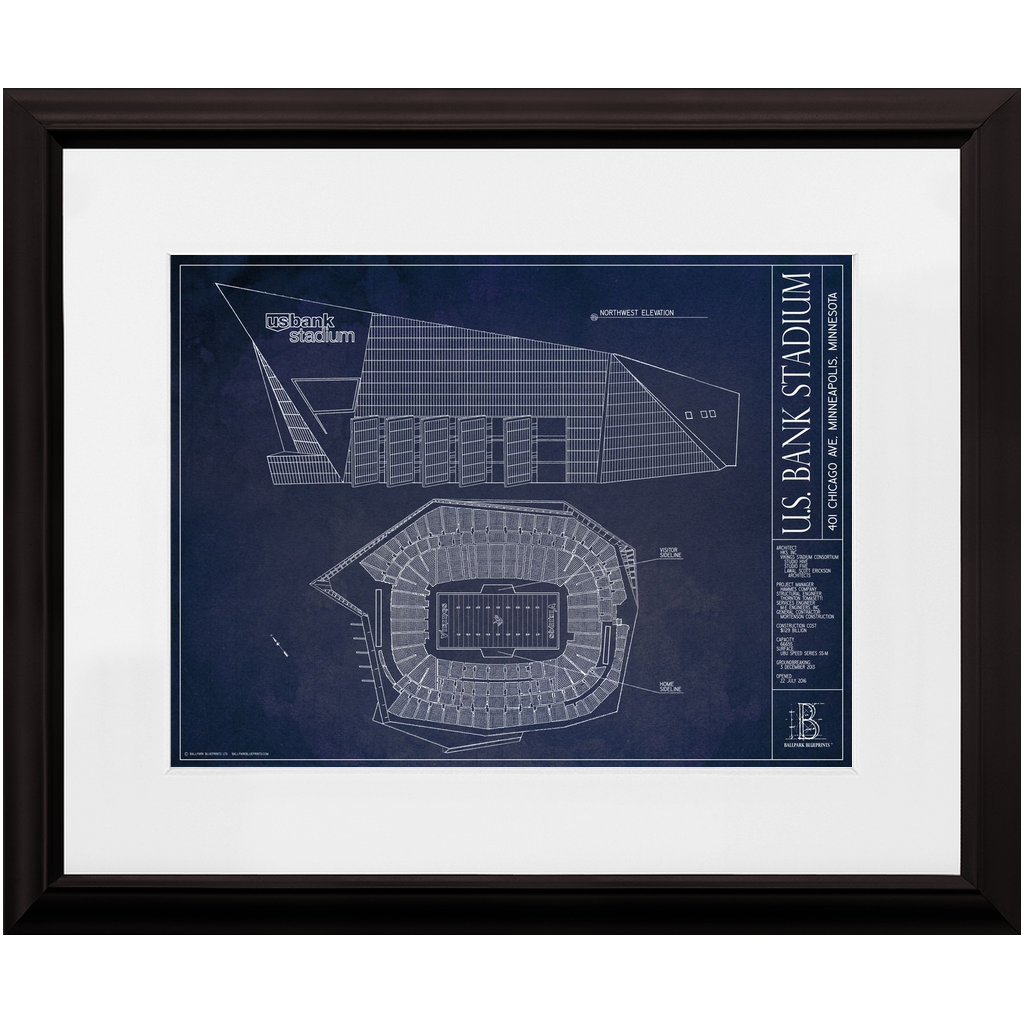 US Bank Stadium | Minnesota Vikings Ballpark Blueprint – Ballpark ...