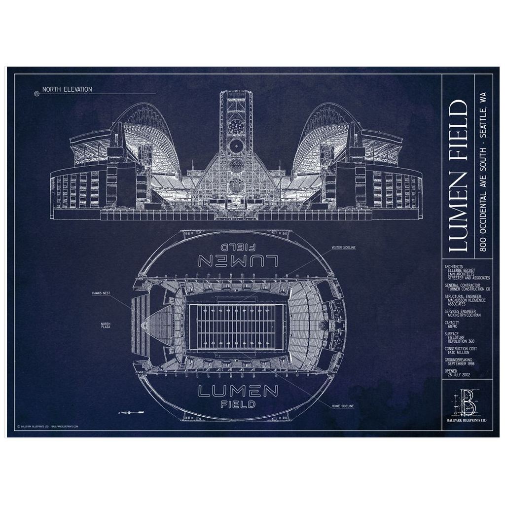 Lumen Field | Seattle Seahawks Ballpark Blueprint – Ballpark Blueprints
