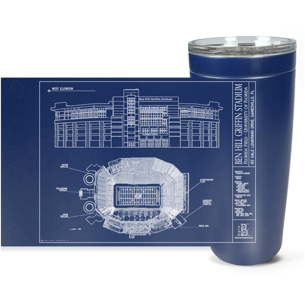 Ben Hill Griffin Stadium Viking Stainless Steel Travel Mug – Ballpark ...