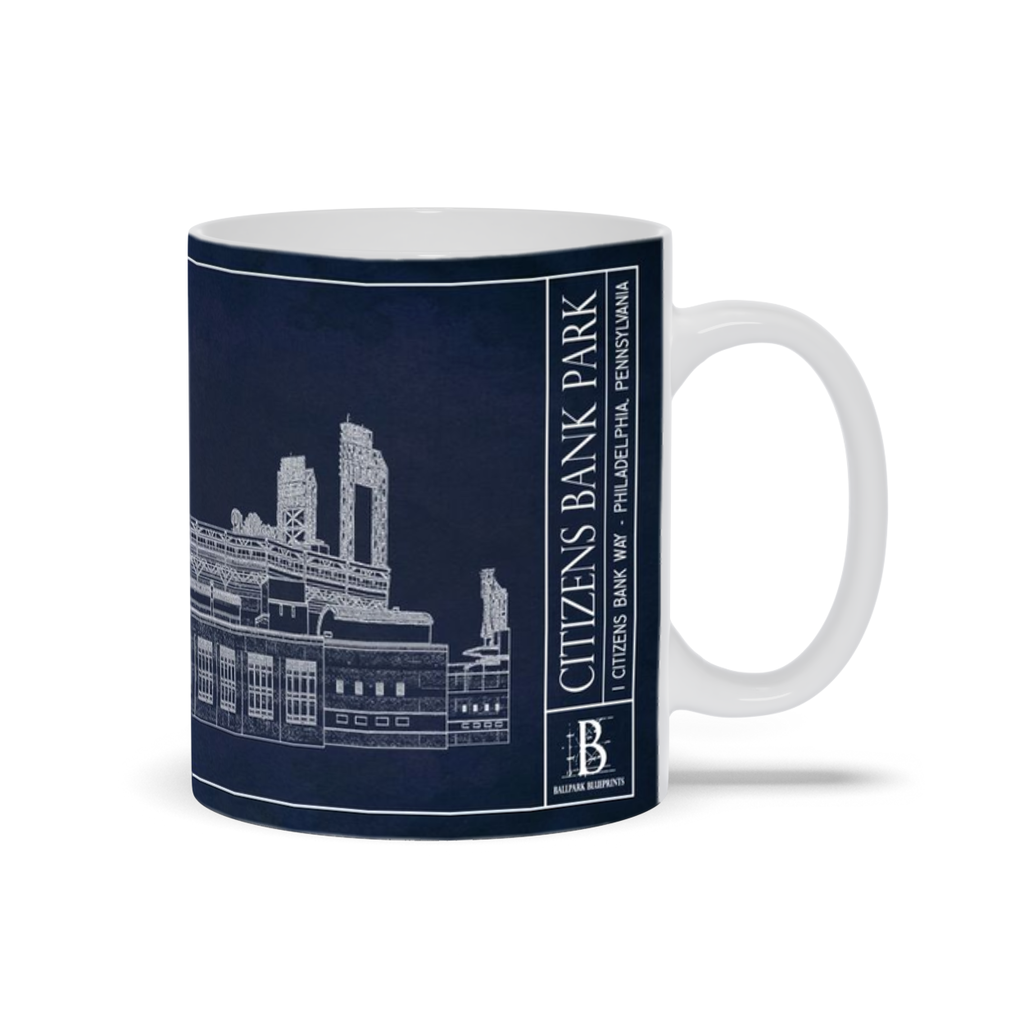 Citizens Bank Park Ceramic Mugs – Ballpark Blueprints