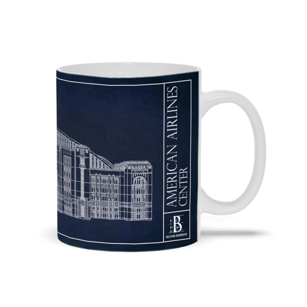 American Airlines Center Ceramic Mugs – Ballpark Blueprints