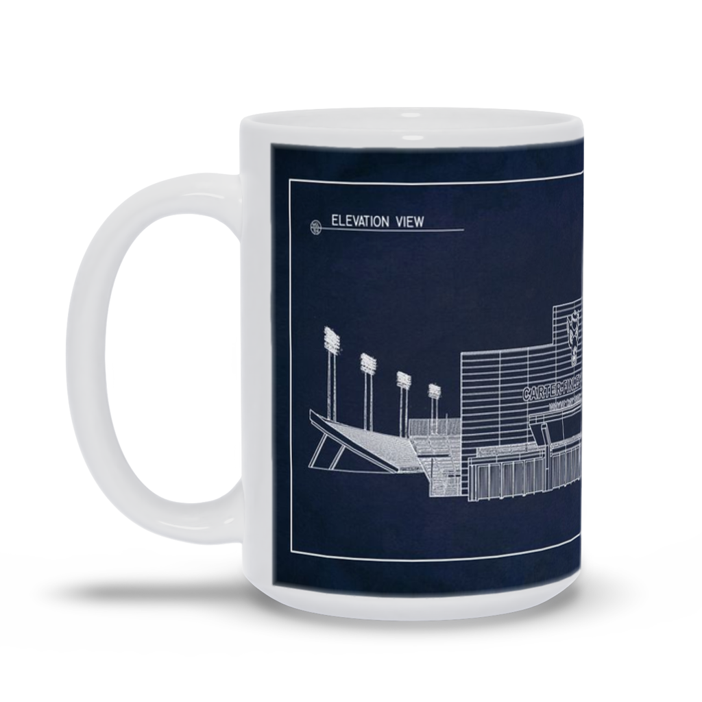 Carter Finley Stadium Ceramic Mugs – Ballpark Blueprints