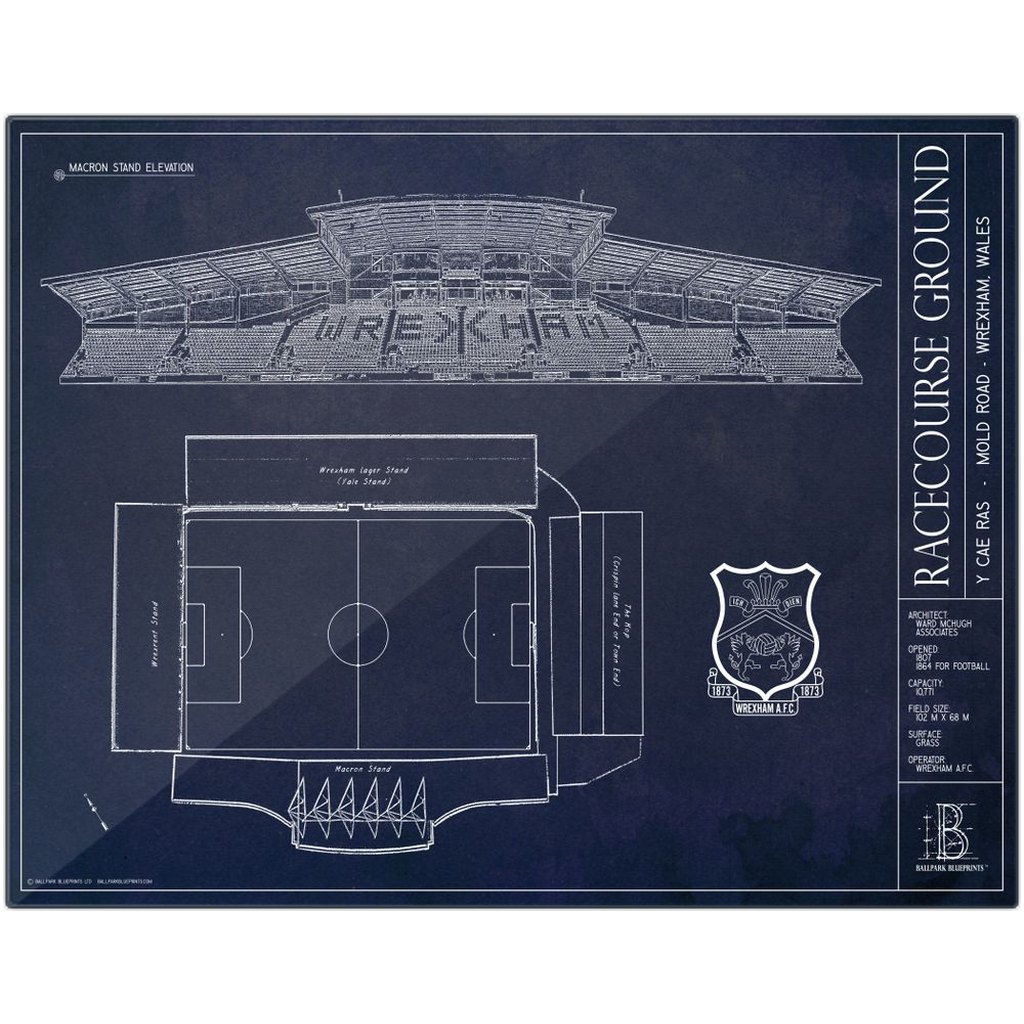 AFC Wrexham - Racecourse Ground – Ballpark Blueprints