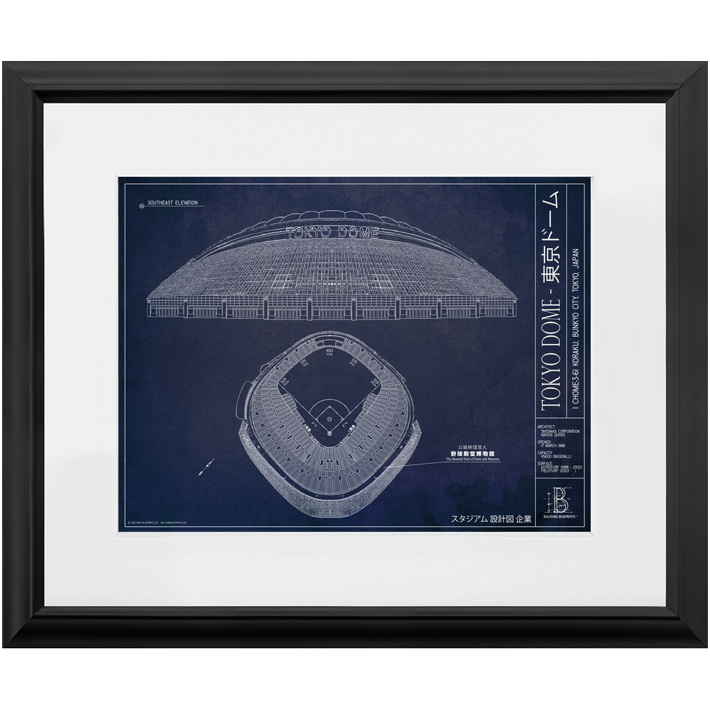 Tokyo Dome - Yomiuri Giants – Ballpark Blueprints