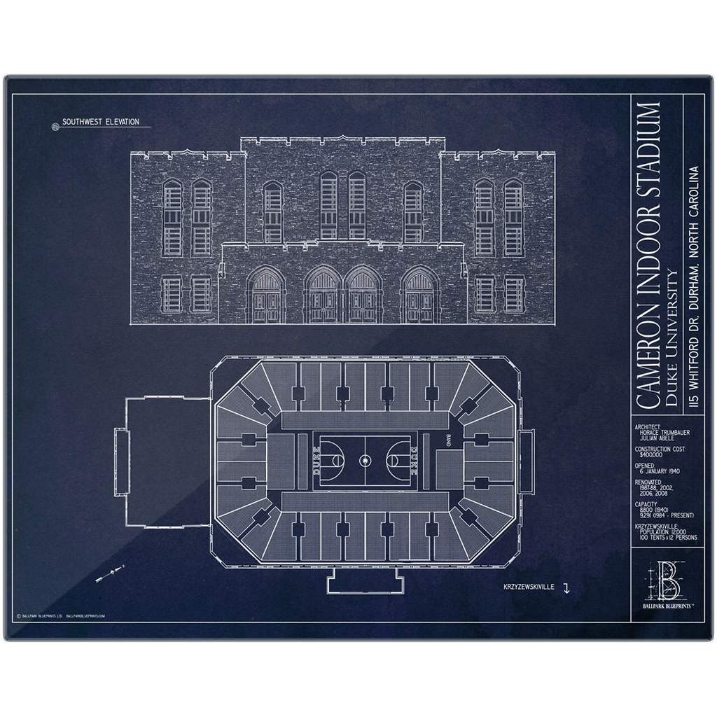Cameron Indoor Stadium – Ballpark Blueprints