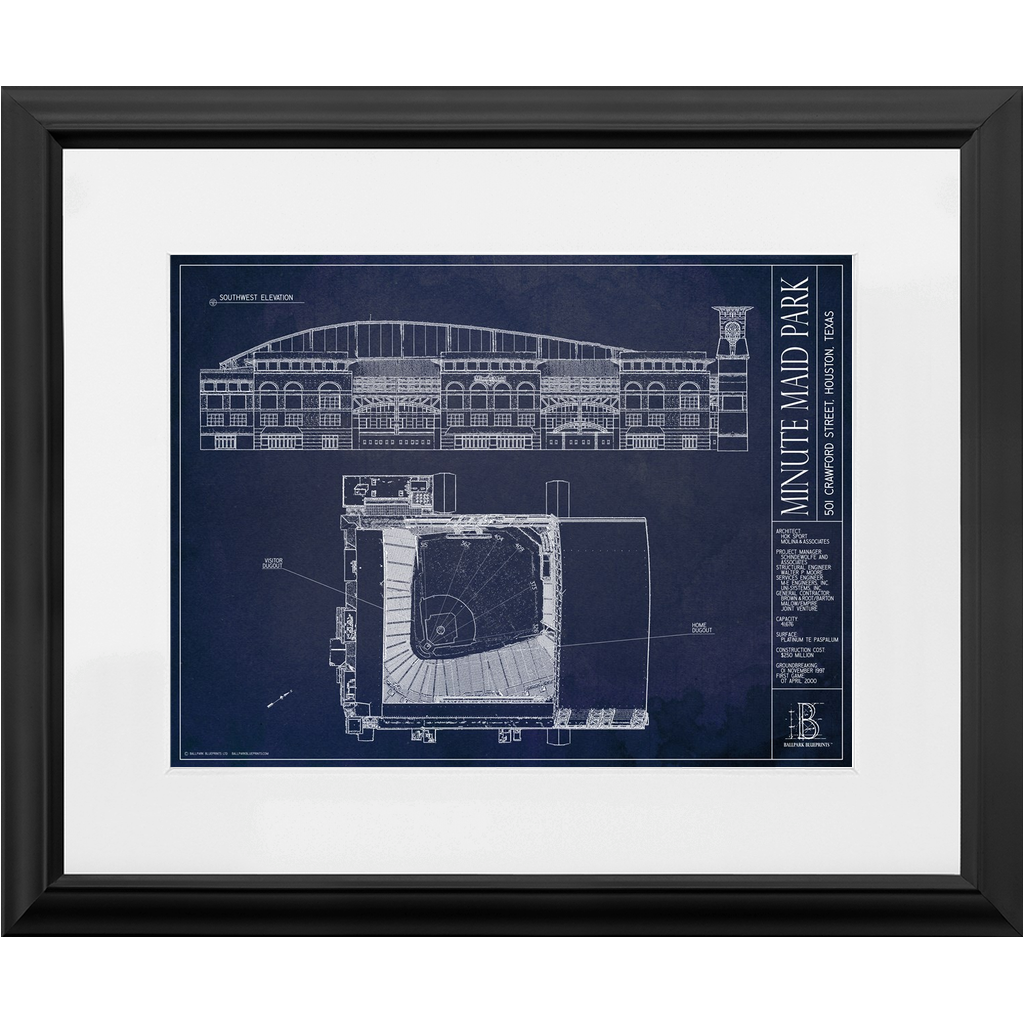 Houston Astros – Ballpark Blueprints