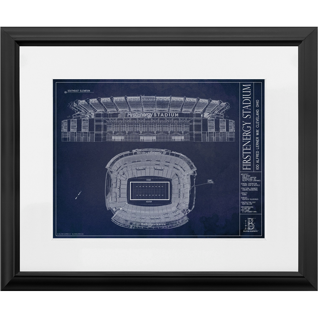 Cleveland Browns – Ballpark Blueprints