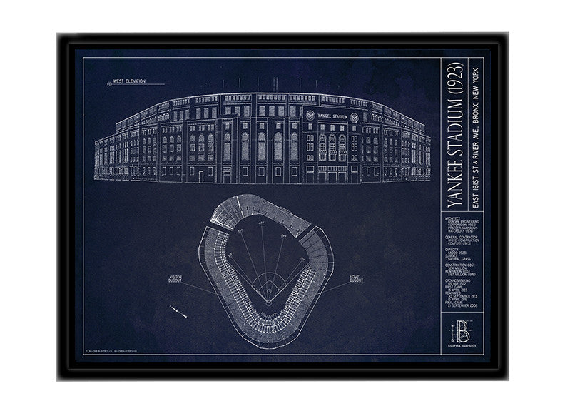 Old Yankee Stadium | New York Yankees – Ballpark Blueprints