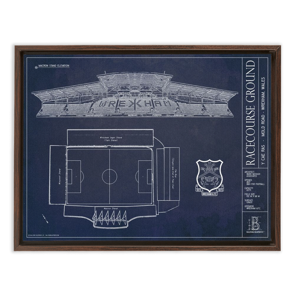 AFC Wrexham - Racecourse Ground – Ballpark Blueprints