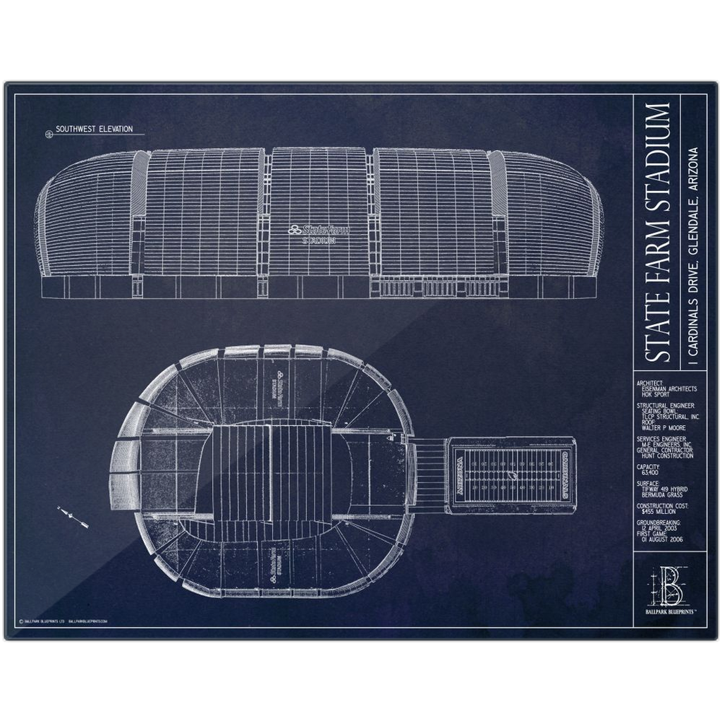 University of Phoenix Stadium | Arizona Cardinals – Ballpark Blueprints
