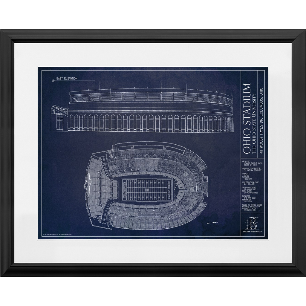 Ohio Stadium | The Ohio State University | OSU Gifts – Ballpark Blueprints