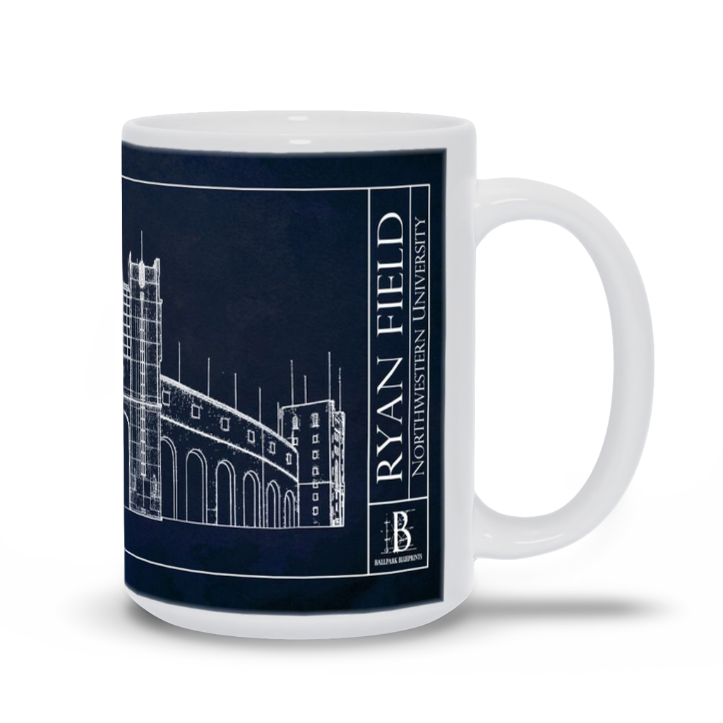Old Ryan Field Ceramic Mugs – Ballpark Blueprints