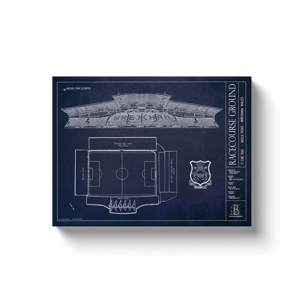 AFC Wrexham - Racecourse Ground – Ballpark Blueprints