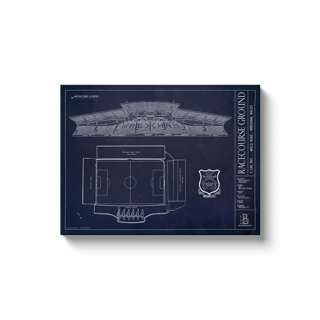 AFC Wrexham - Racecourse Ground – Ballpark Blueprints